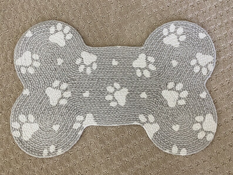 Personalized Dog Bone Mat - Etsy