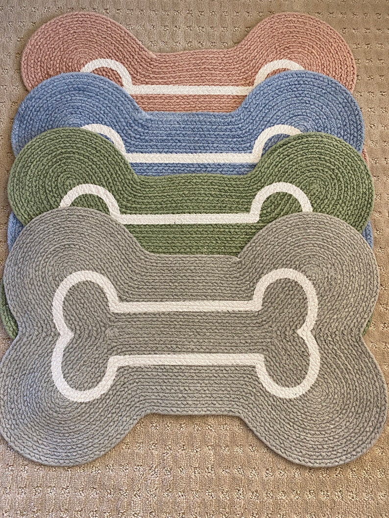 Personalized Dog Bone Mat - Etsy