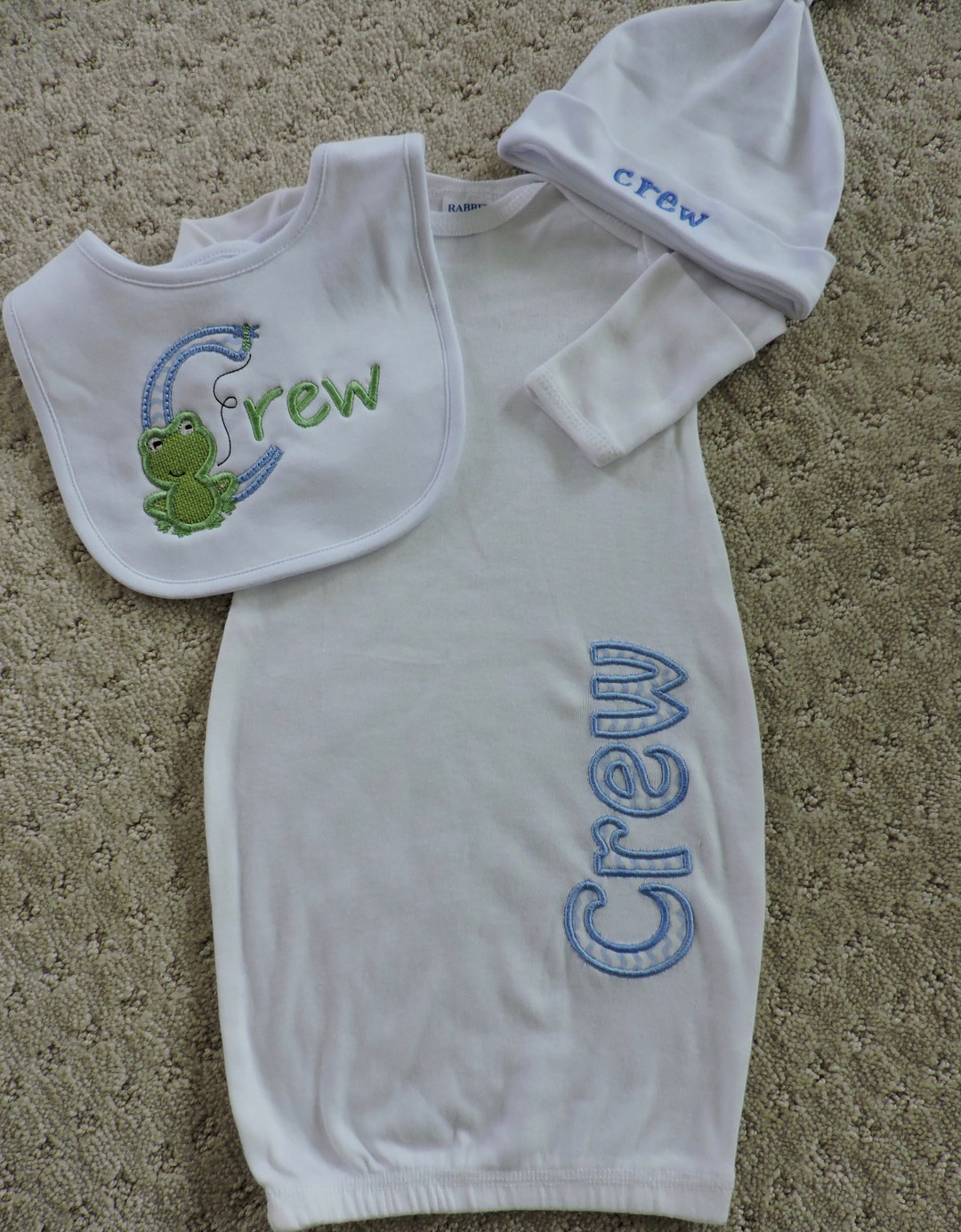 Baby Boy personalized layette set - Etsy.de