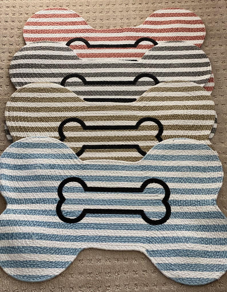 Personalized Dog Bone Mat - Etsy
