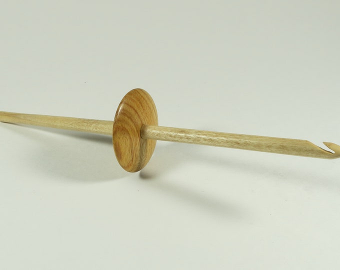 Hand-turned Akha Spindle Canarywood and Poplar - Etsy