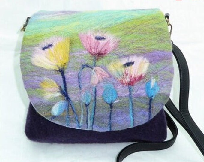 Needle-felted Bag - LittleGemFelts