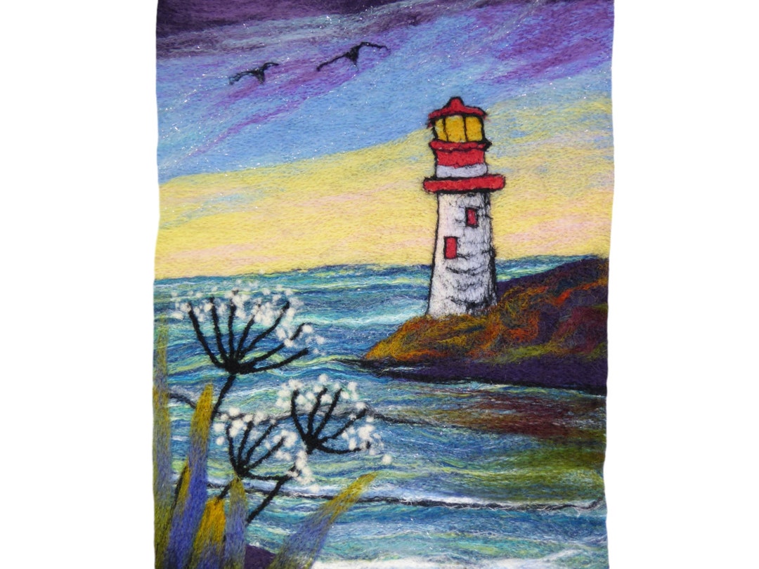 Needle Felting Kit, Picture Kit, Felting Kit, Fibre Art Kit, Craft Kit ...