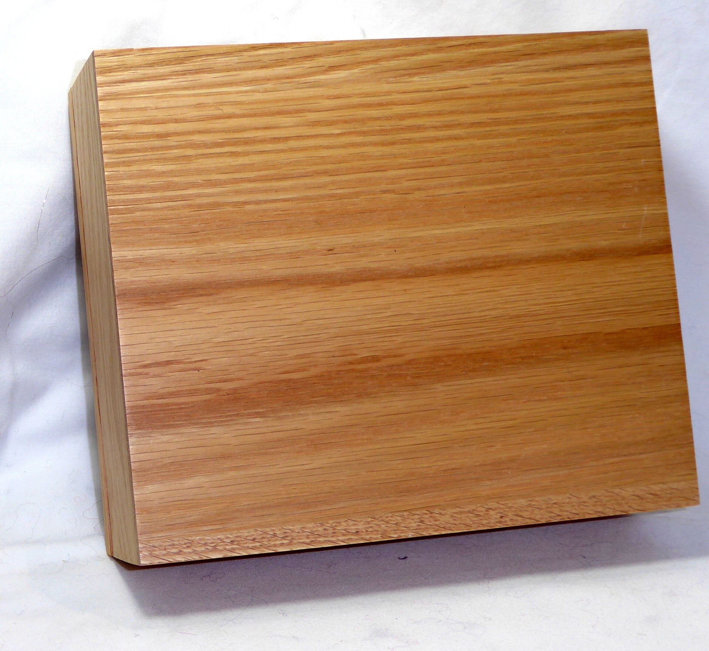 Oak Jewellery Box (Box12) with Needle-Felted Inlay