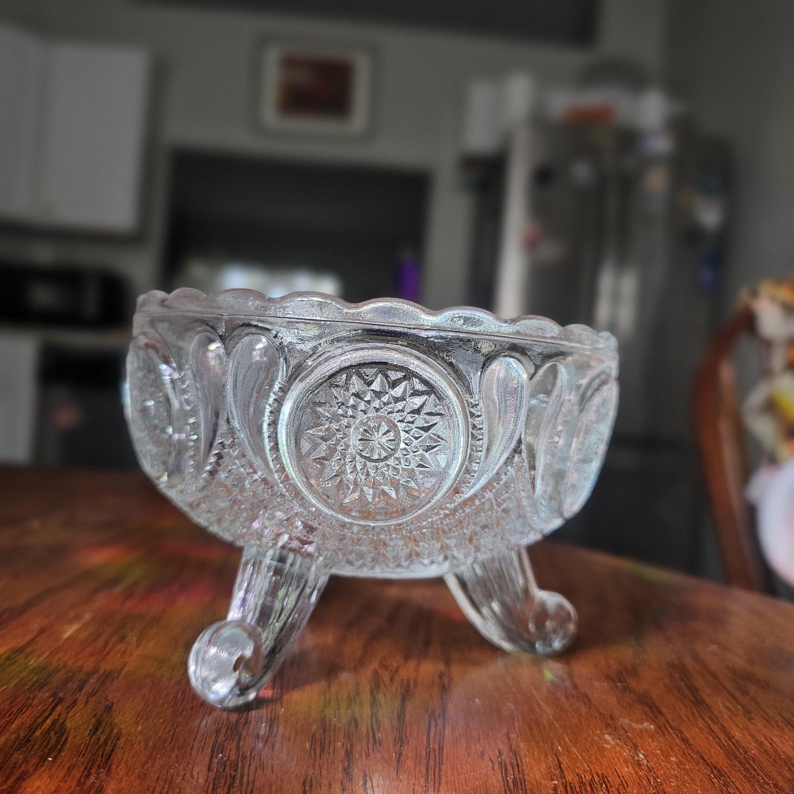 Crystal Candy Dish Vintage Compote Dish - Etsy