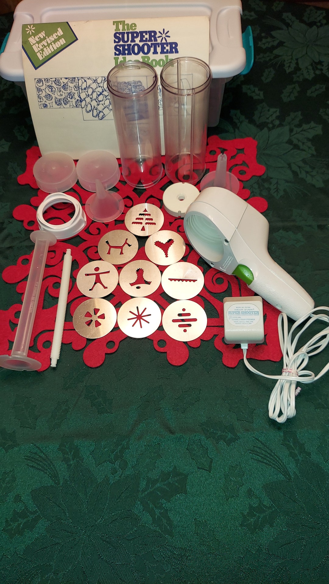 Wear-ever Double Barrel Super Shooter Cookie Maker Press Wearever Model 70001B Wear Everever ...