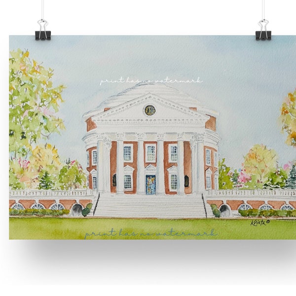 Virginia Rotunda Art - Etsy