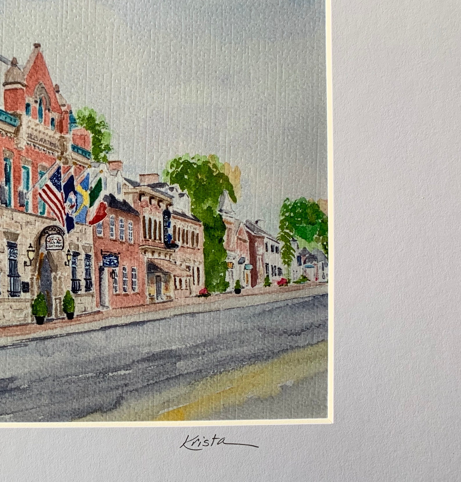 Leesburg Virginia Lightfoot restaurant Virginia map Loudoun | Etsy