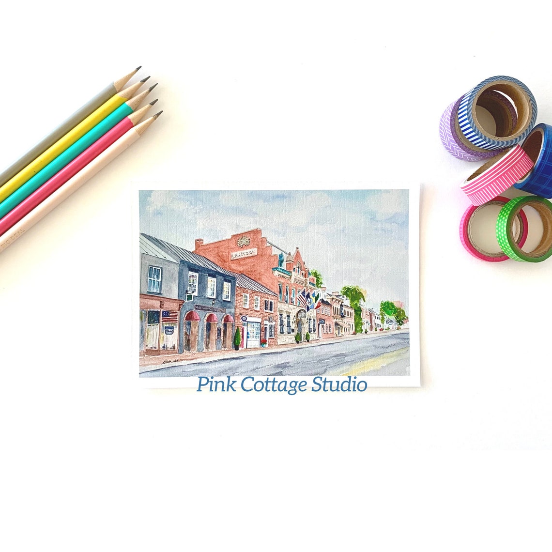 Leesburg Virginia Lightfoot restaurant Virginia map Loudoun | Etsy