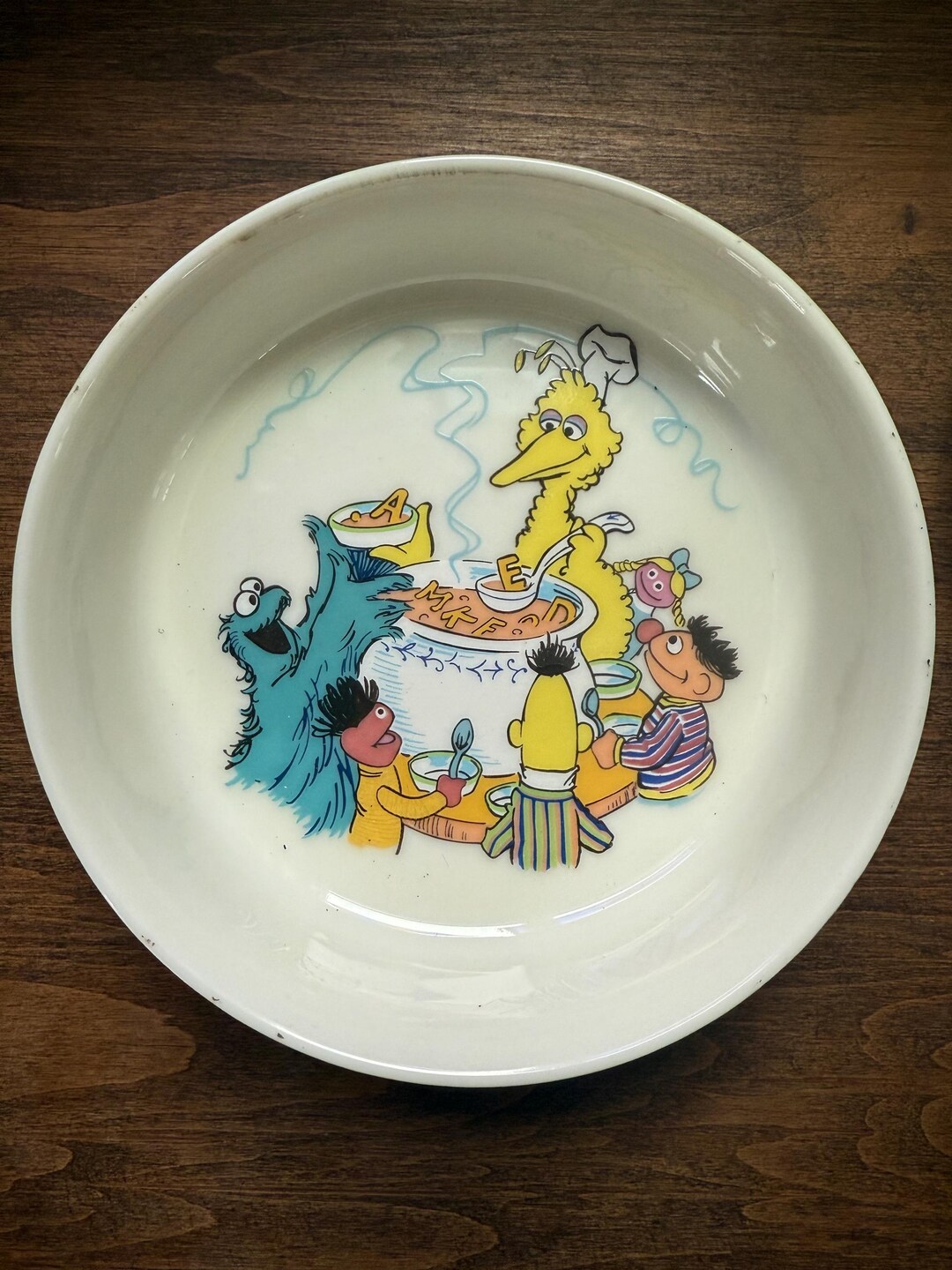 Rare Vintage Sesame Street Plate and Bowl Set 1976 Gorham China - Etsy