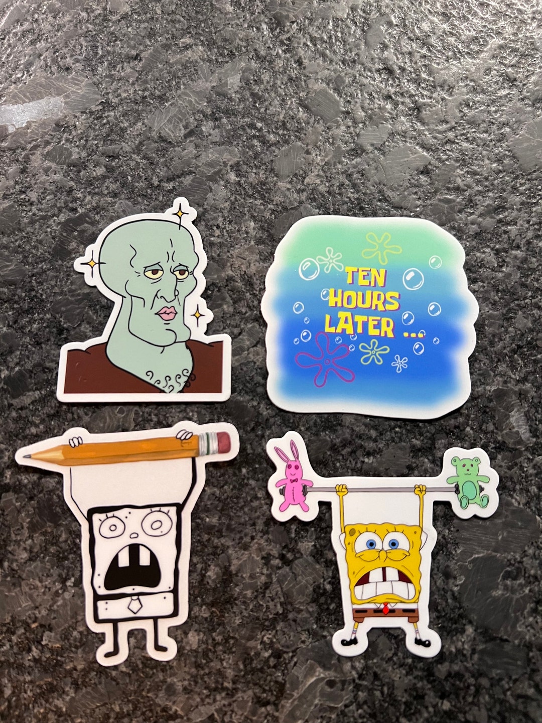 Cartoon Sticker (matte Finish) - Etsy
