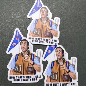 Bobby Boucher H2o Waterboy Vinyl Sticker or Magnet matte Finish - Etsy