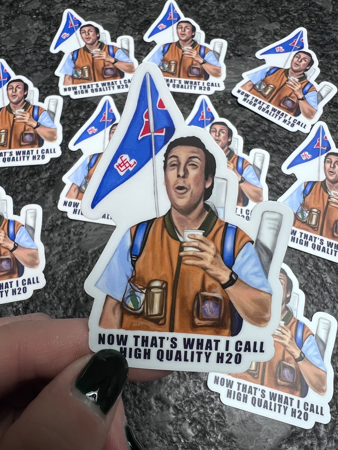 Bobby Boucher H2o Waterboy Vinyl Sticker matte Finish - Etsy