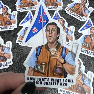 Bobby Boucher H2o Waterboy Vinyl Sticker or Magnet matte Finish - Etsy