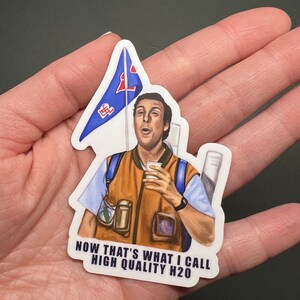 Waterboy Fan Pack (matte Vinyl Stickers) - Etsy
