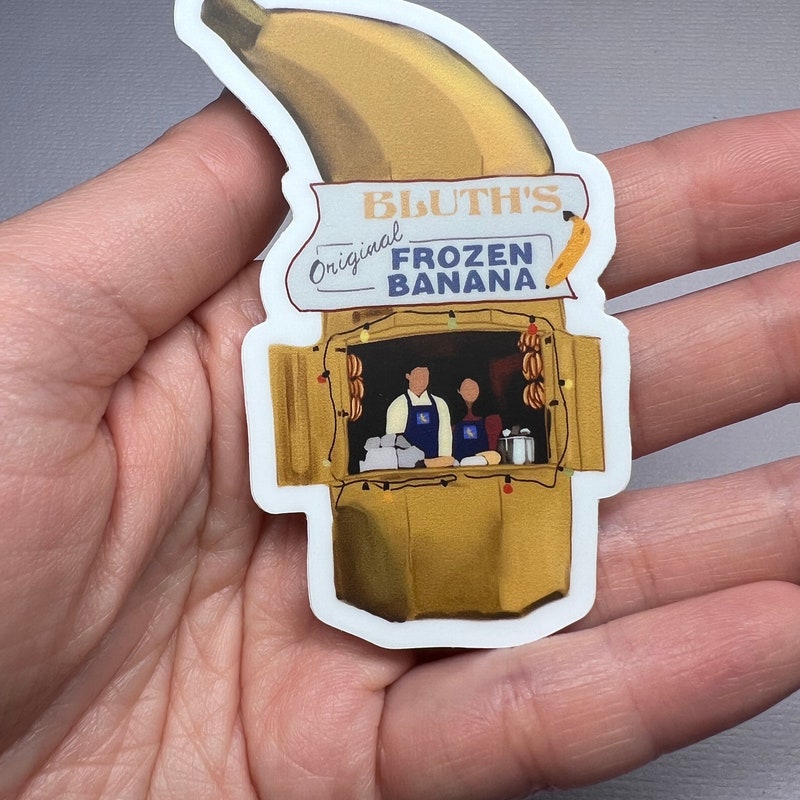 Banana Sticker - Etsy