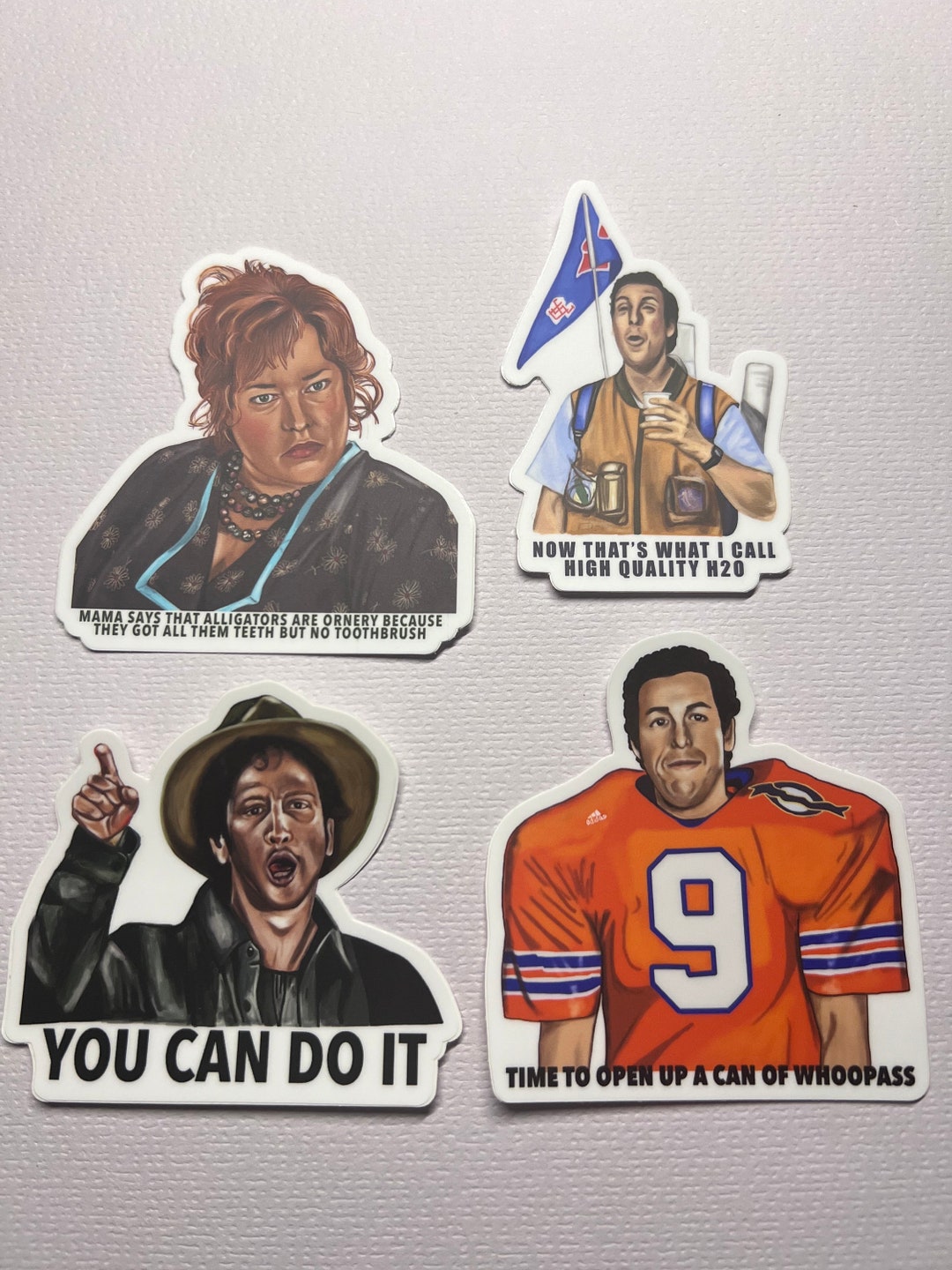 Waterboy Fan Pack (matte Vinyl Stickers) - Etsy