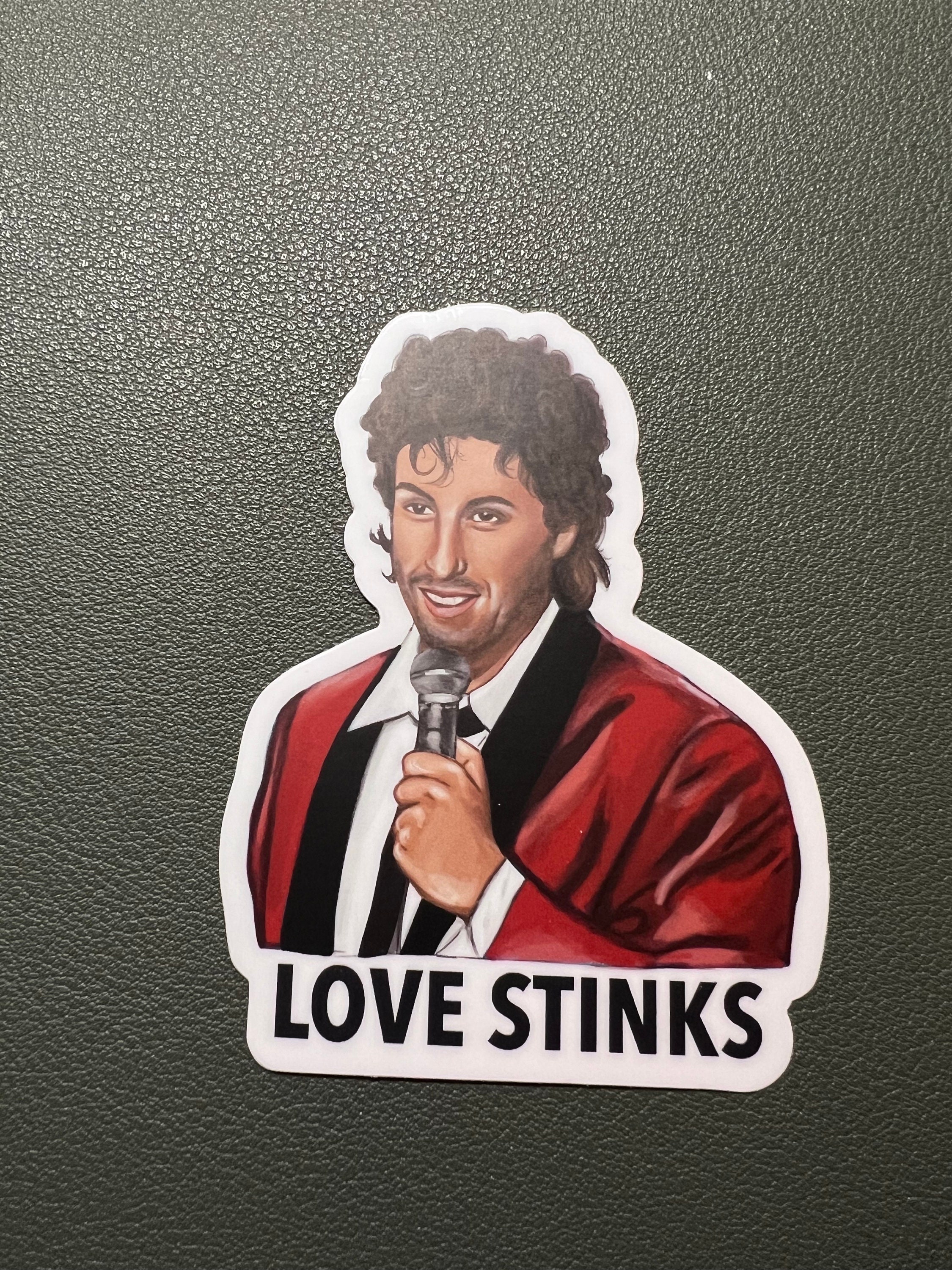 The Wedding Singer Love Vinyl Sticker matte Finish - Etsy