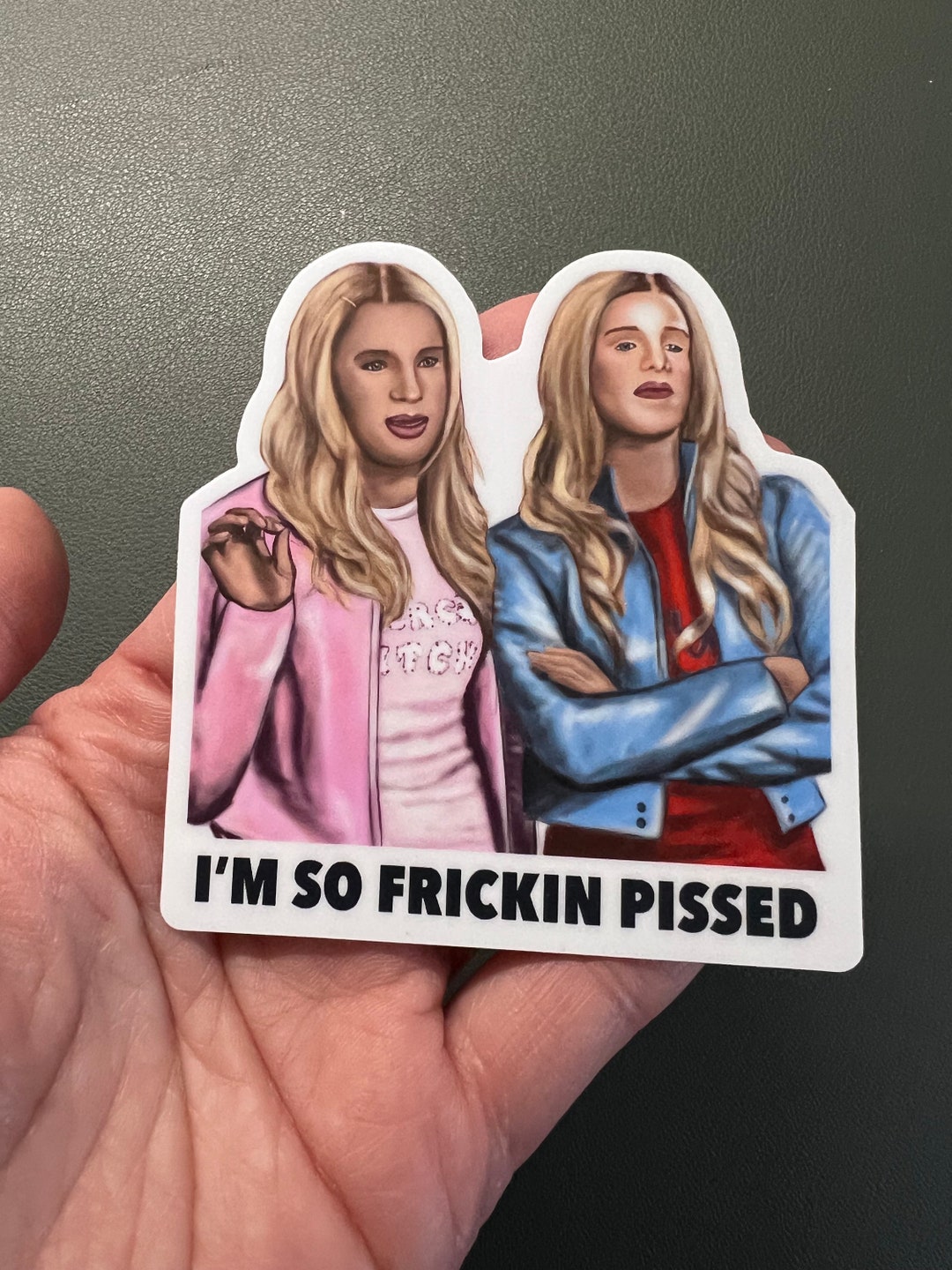 White Chicks Vinyl Sticker (matte Finish) - Etsy