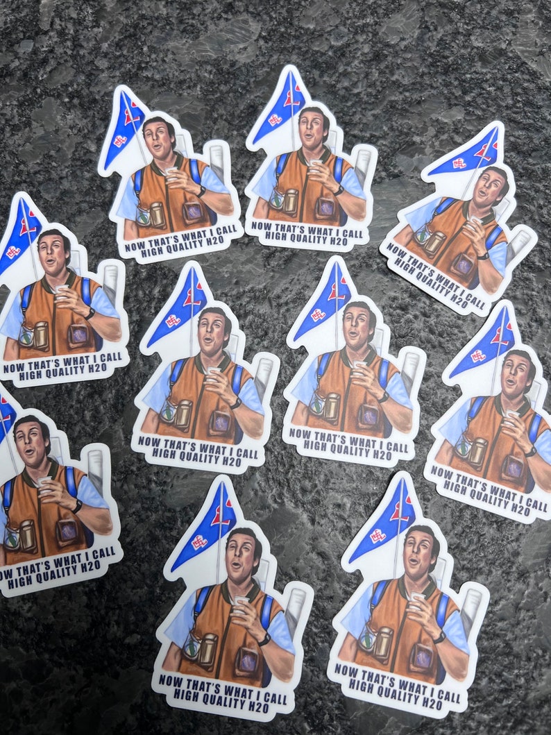 Bobby Boucher H2o Waterboy Vinyl Sticker matte Finish - Etsy