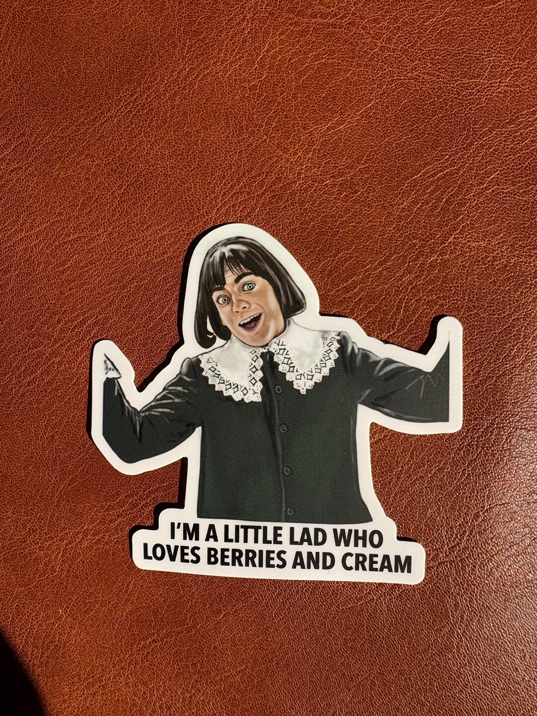 Little Lad Vinyl Sticker (matte Finish) - Etsy