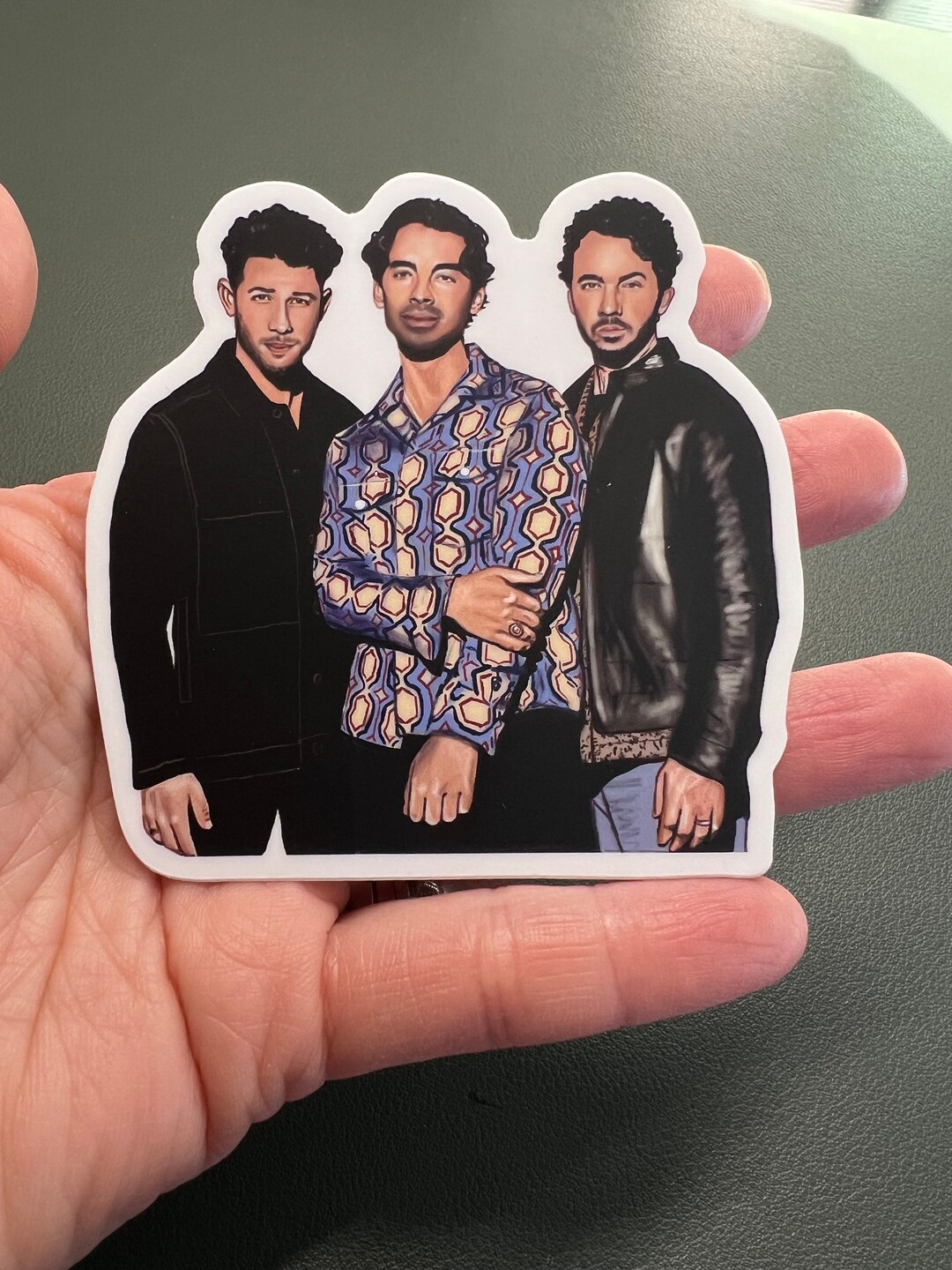 Jonas Brothers Vinyl Sticker (matte Finish) - Etsy