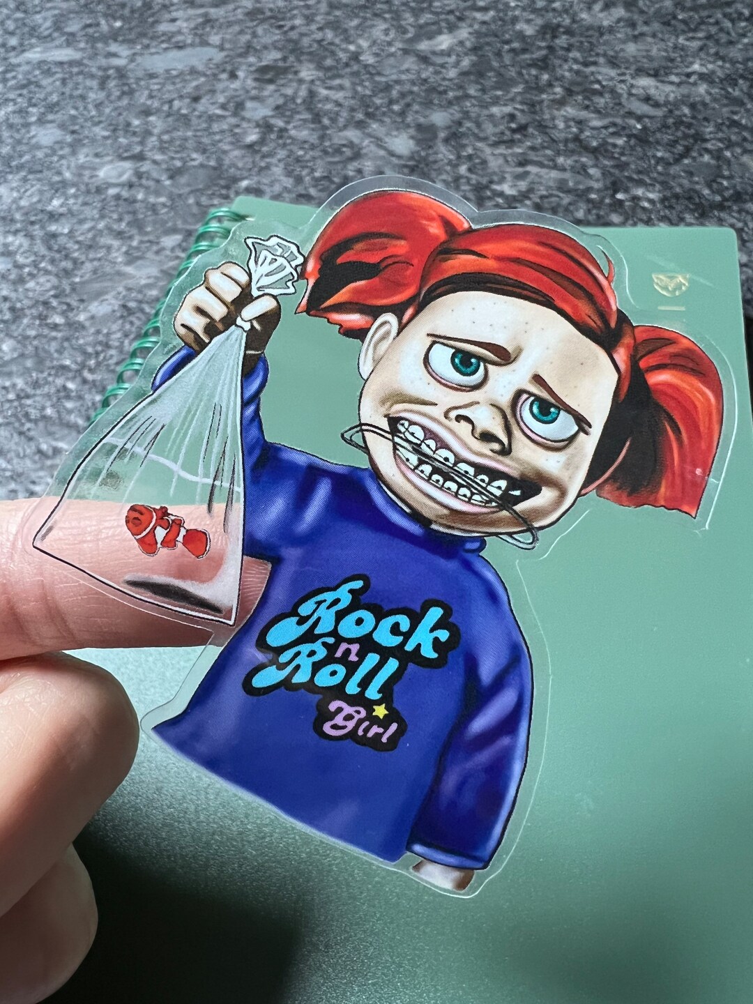 Clear Darla Vinyl Sticker PET Laminate With UV Screening 2-4 Year ...