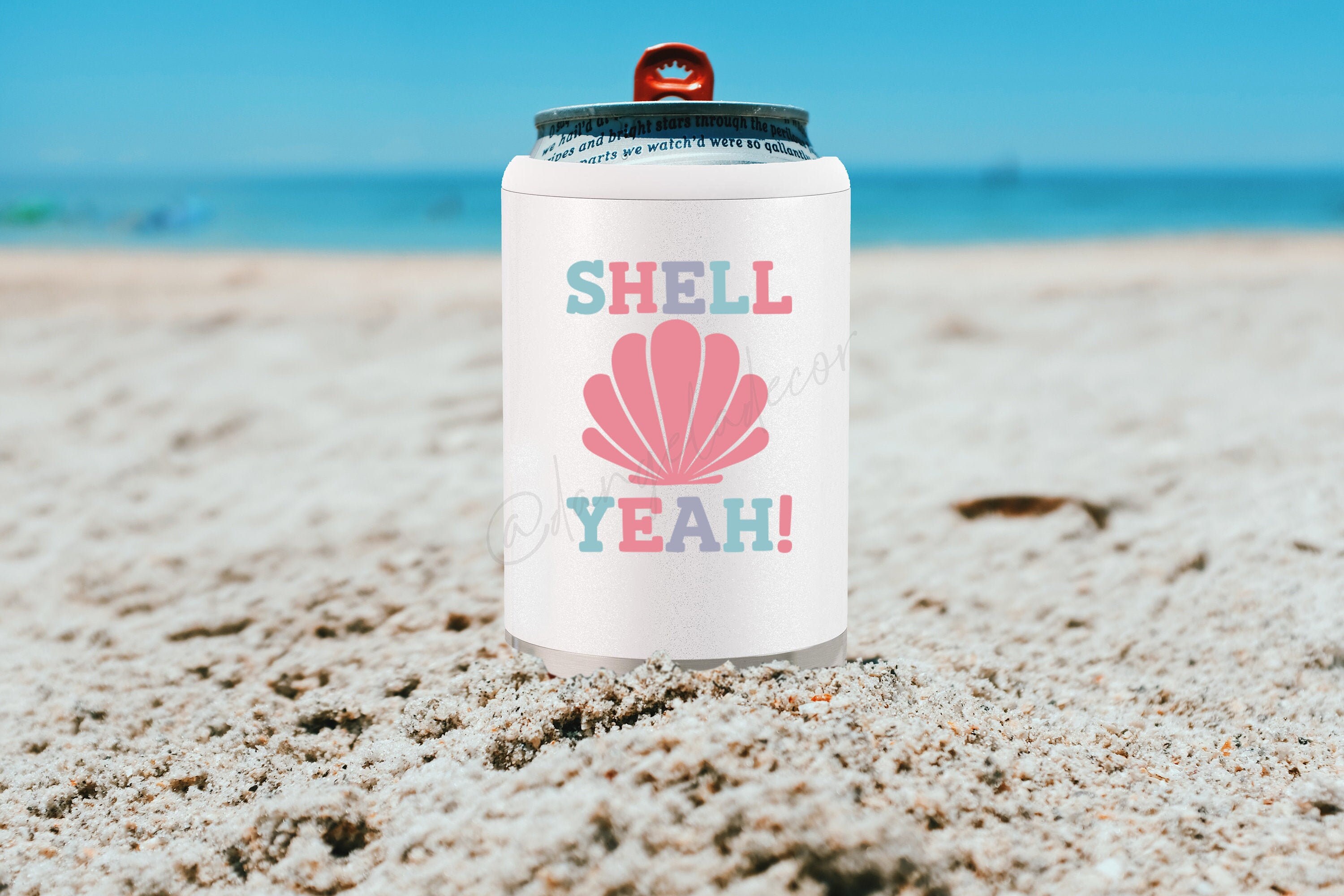 Shell Yeah NEW Standard Can Cooler 12oz Soda Seltzer Beer Can - Etsy ...