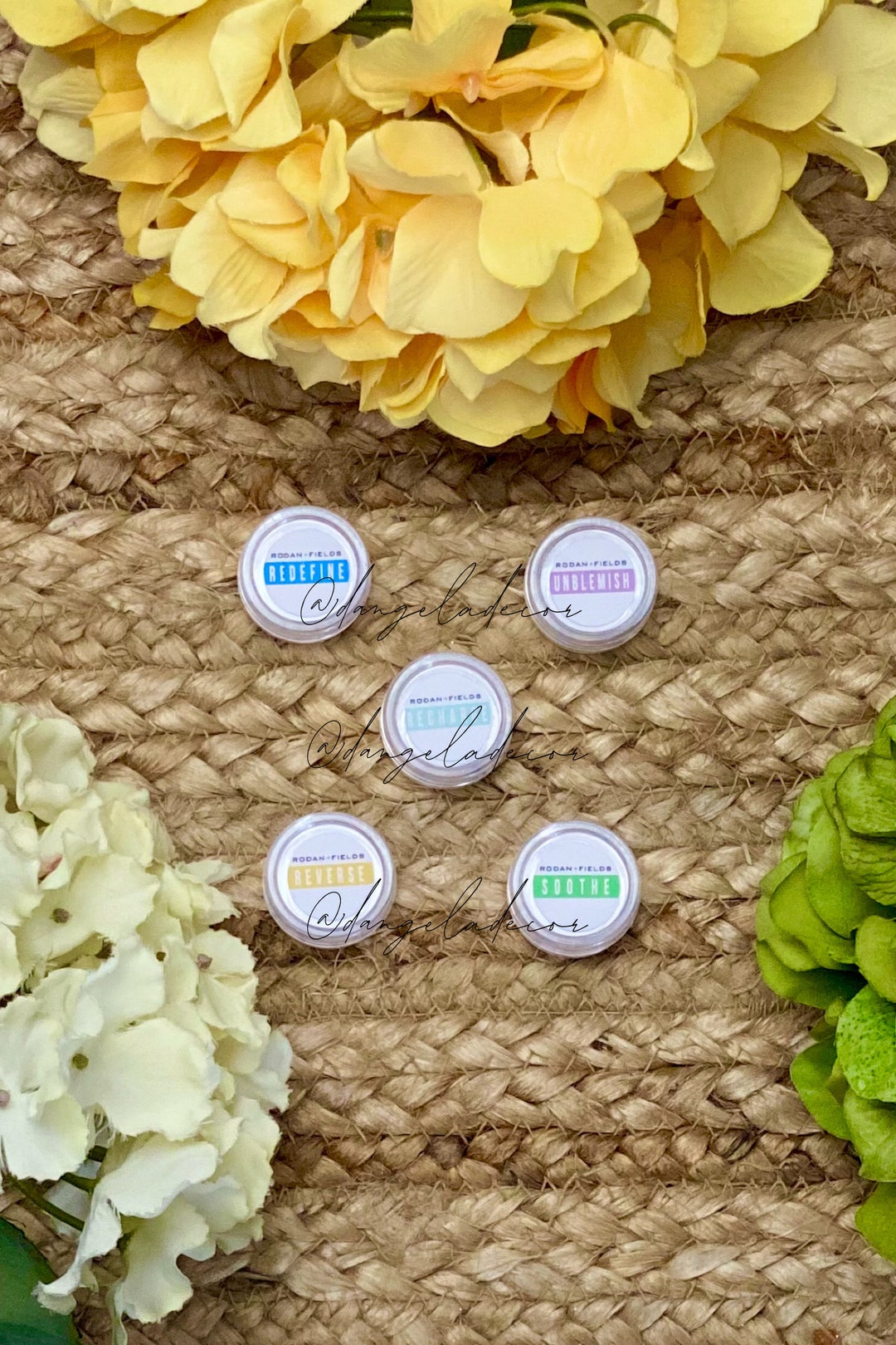 NEW RF set of 100 Modern Design 2021 Rodan and Fields Sample Stickers ...