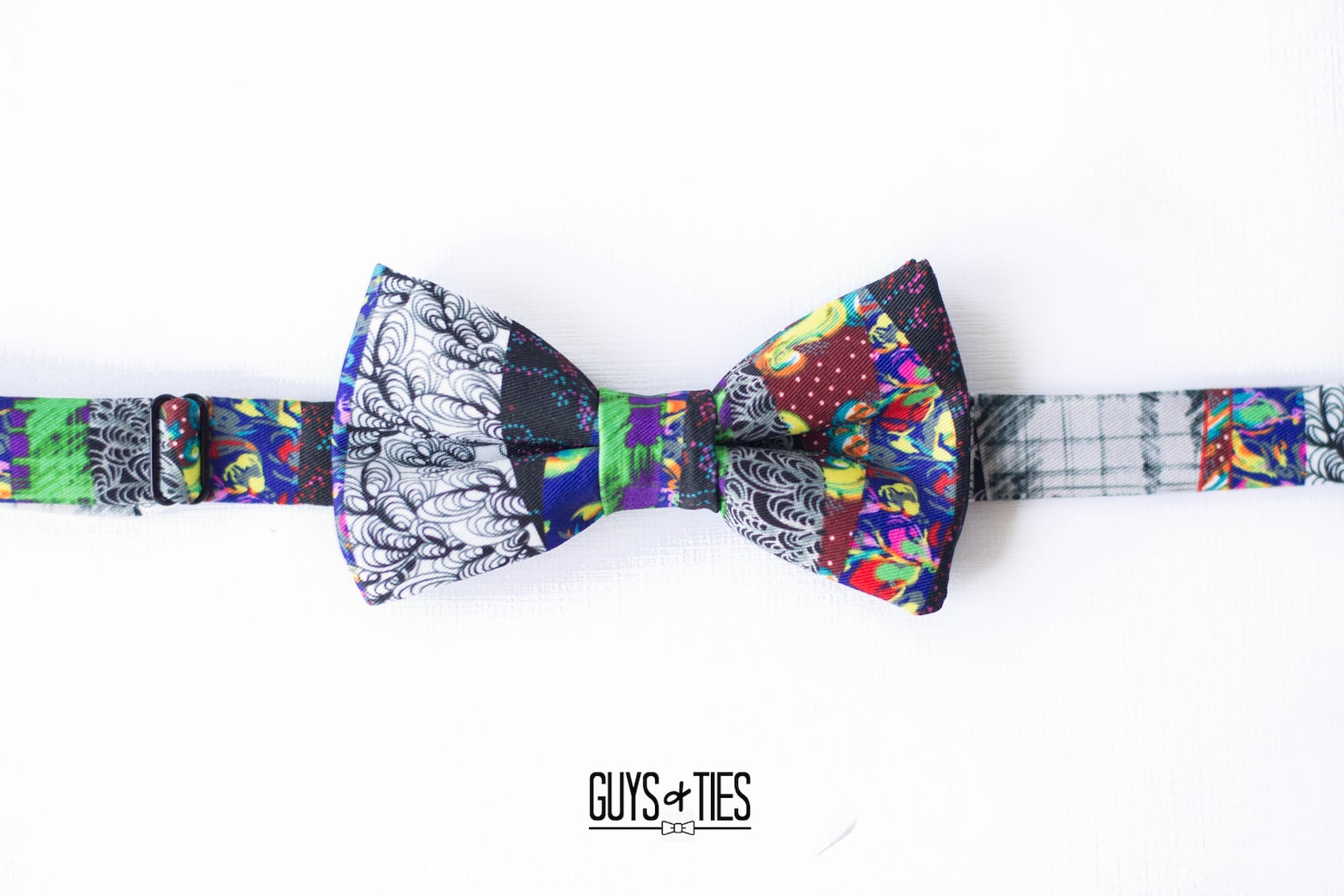 Unique Colorful Bow Tie Mens Artistic Bow Ties Pre Tied - Etsy Ireland