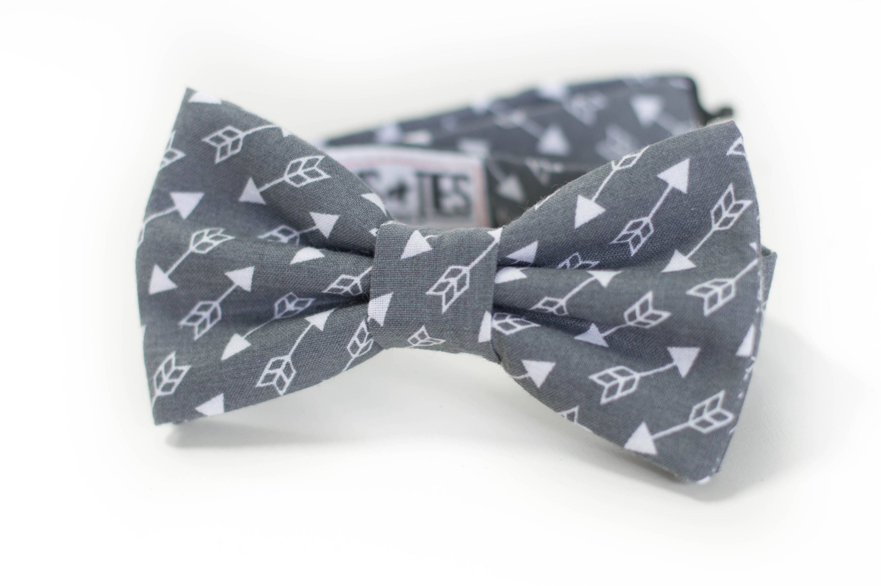 Gray Arrow Bow Tie, Wild Thing Bow Tie, Kids Gray Bow Tie, Boys ...
