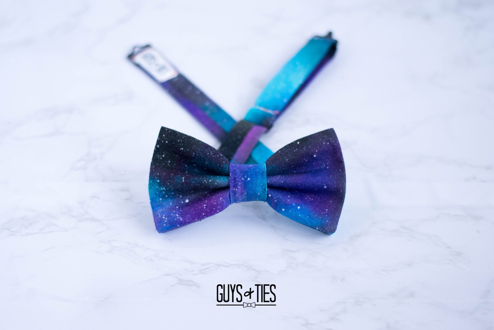 Galaxy Bow Tie Cosmic Bow Ties Pre Tied Self Tie Space - Etsy