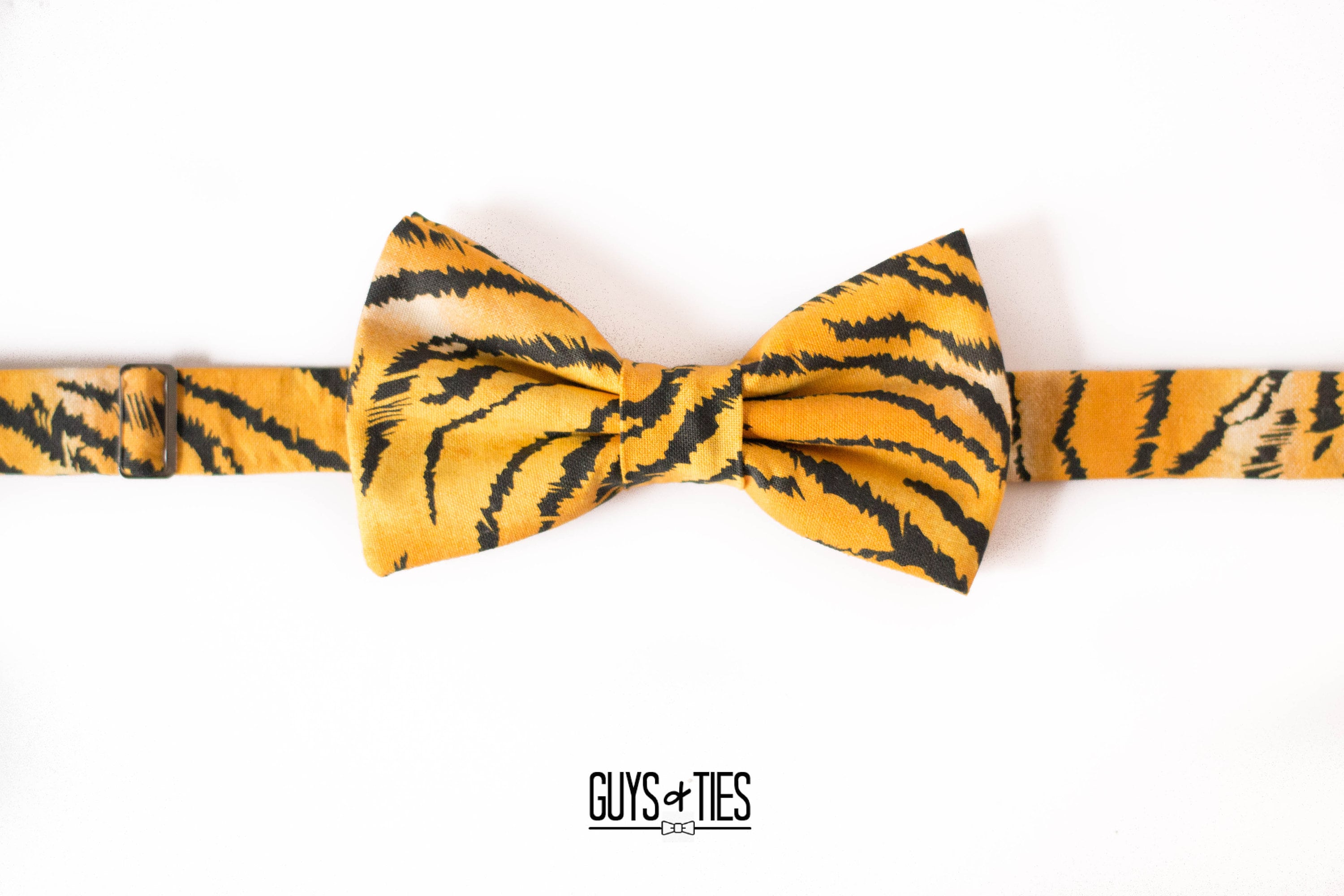 Tiger bow tie animal print bow tie orange bow ties for men | Etsy
