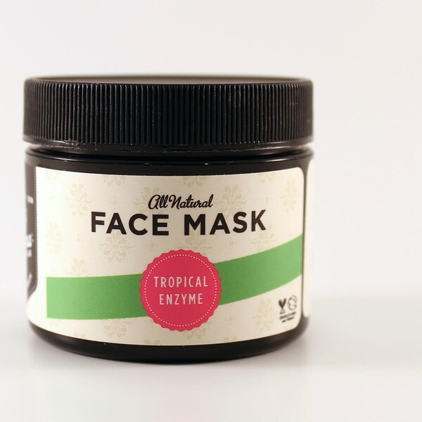 Tropical Face Mask - Etsy