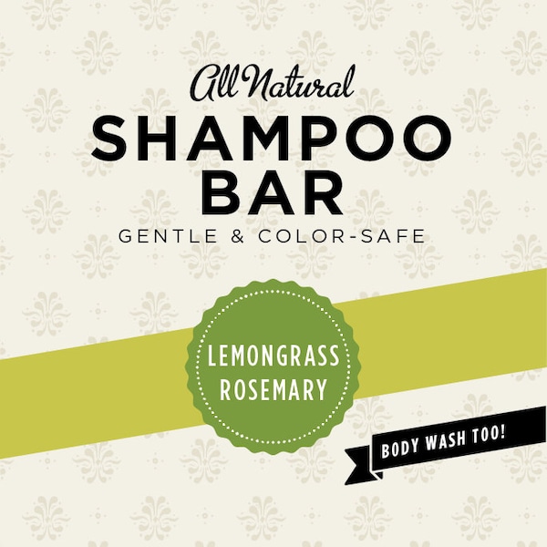 Lemongrass Shampoo Etsy
