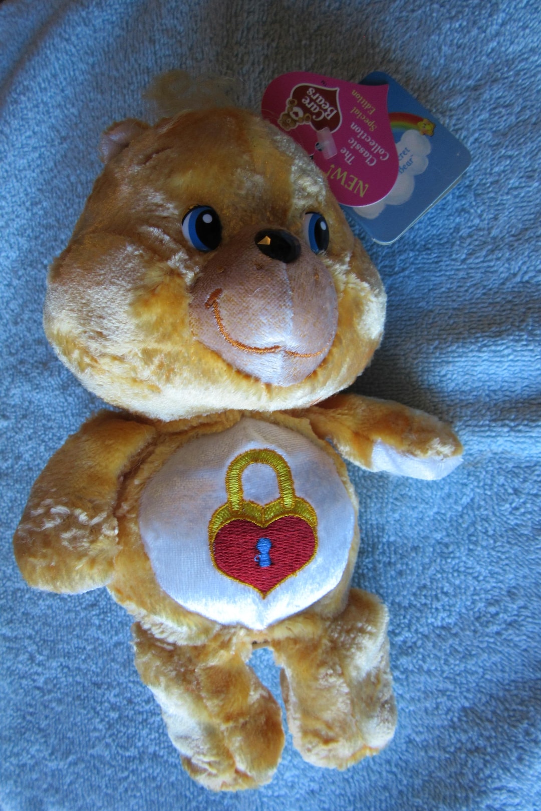 Care Bear Secret Bear Special Edition 2004 Plush 8 W/sparkle Jewel Nose ...