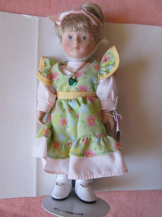 Russ Doll of the Month May Emerald Emmie Mint Condition | Etsy
