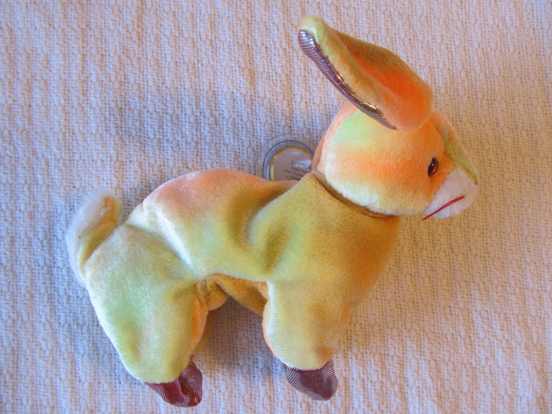 Ty Beanie Baby Bunny "zodiac Rabbit", 2000 - Easter Basket or Stocking ...