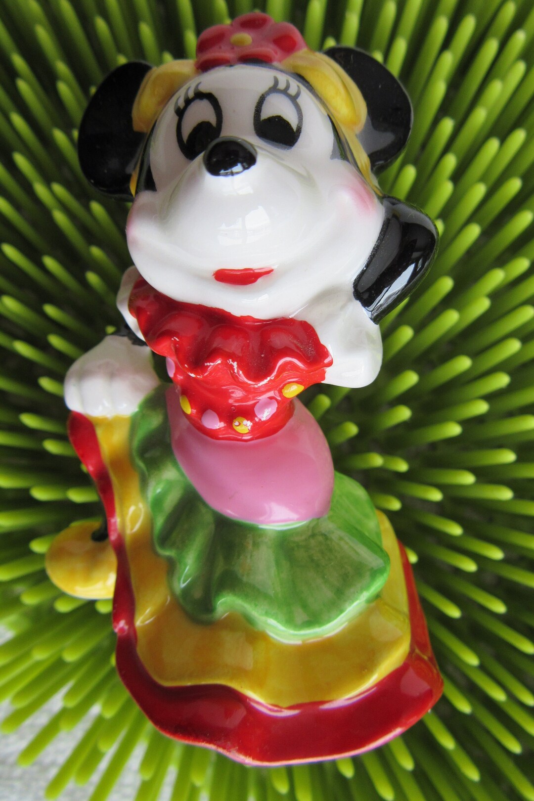 Minnie Mouse Figurine - Flamenco Salsa Latina Dancer - Disney Japan - Etsy