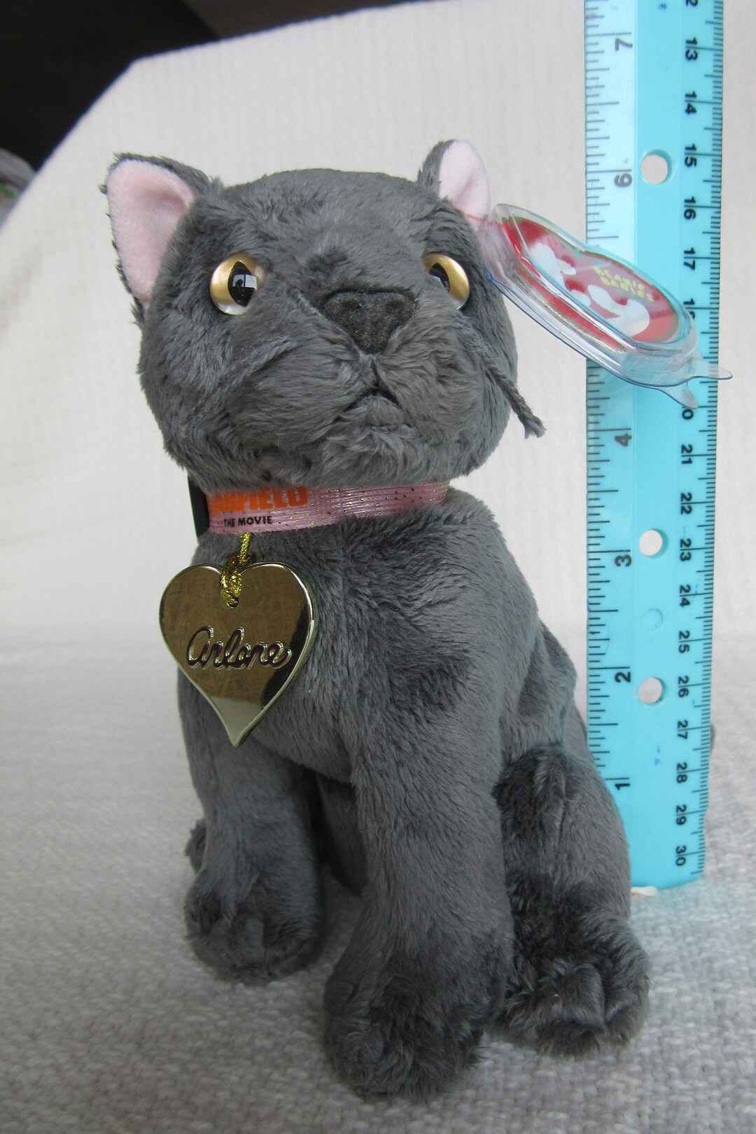 Ty Beanie Babies - "arlene" - Gray Cat, Garfield Character - 2004 ...