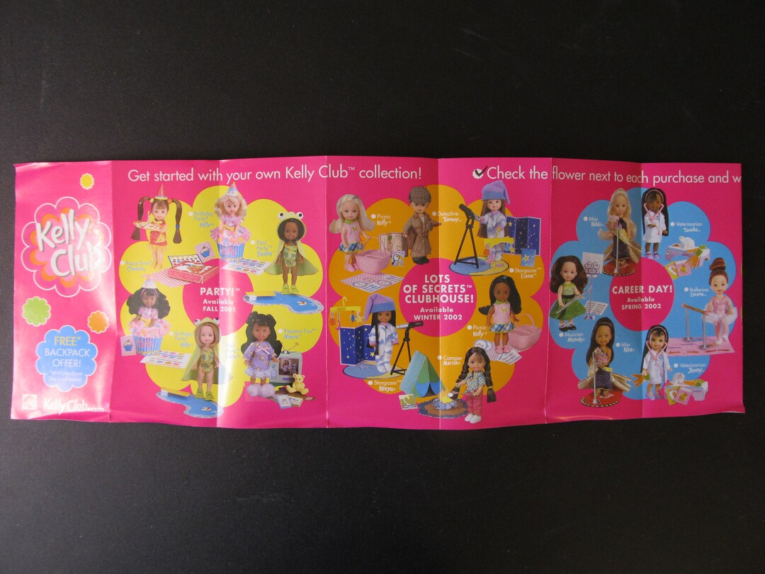 Kelly Club Poster/package Insert/advertisement 2001 - Etsy