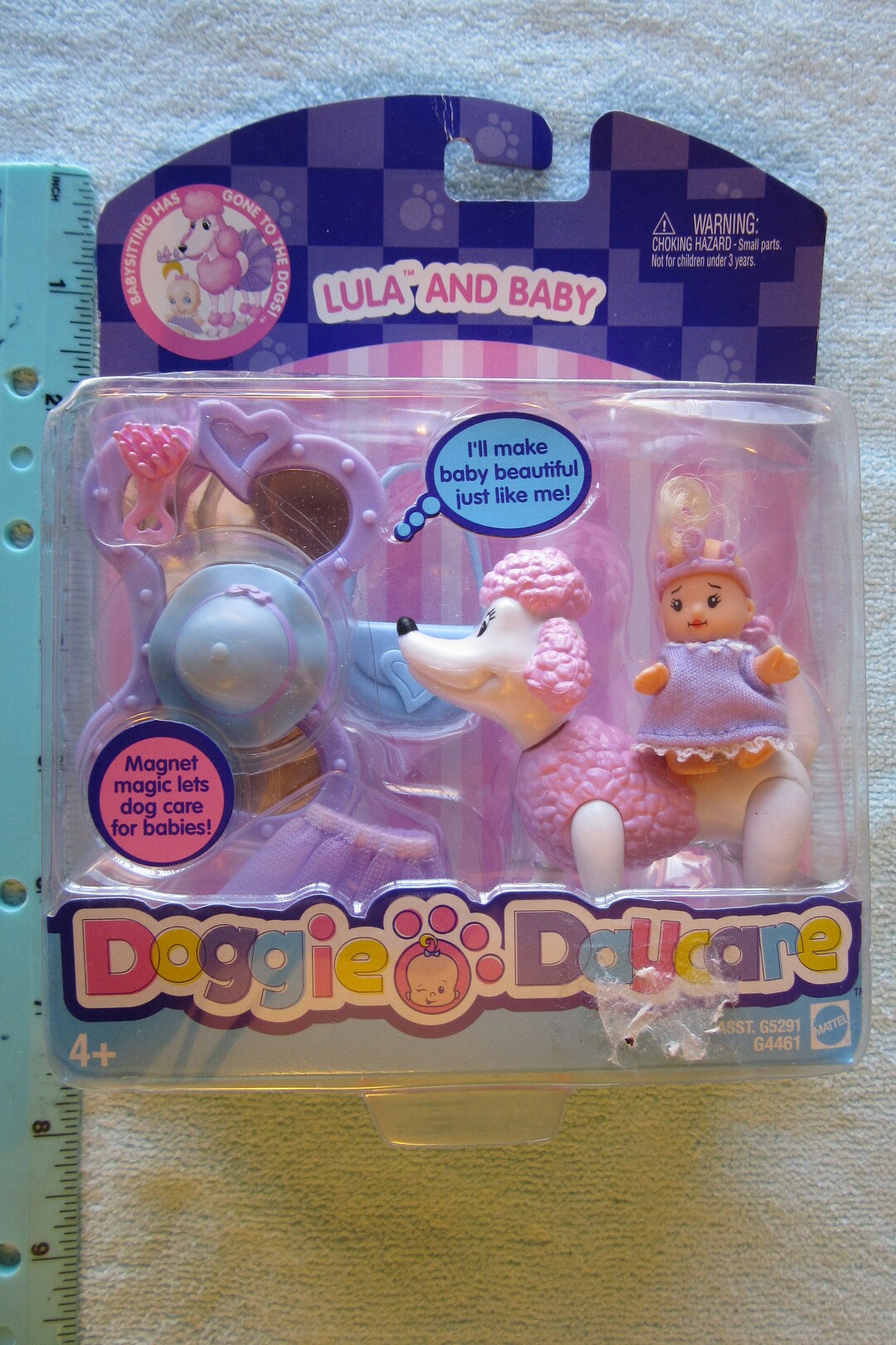 Pretend Playset Toy Lula and Baby, Doggie Daycare, Pretend Play 2004 ...