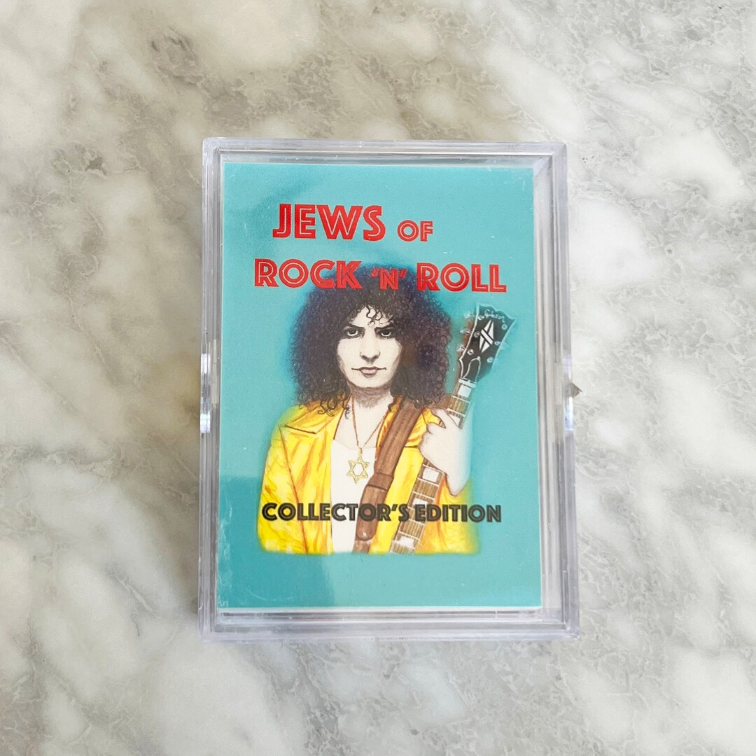 JEWS of ROCK and ROLL Hand-illustrated Set of 36 Trading Cards Great ...