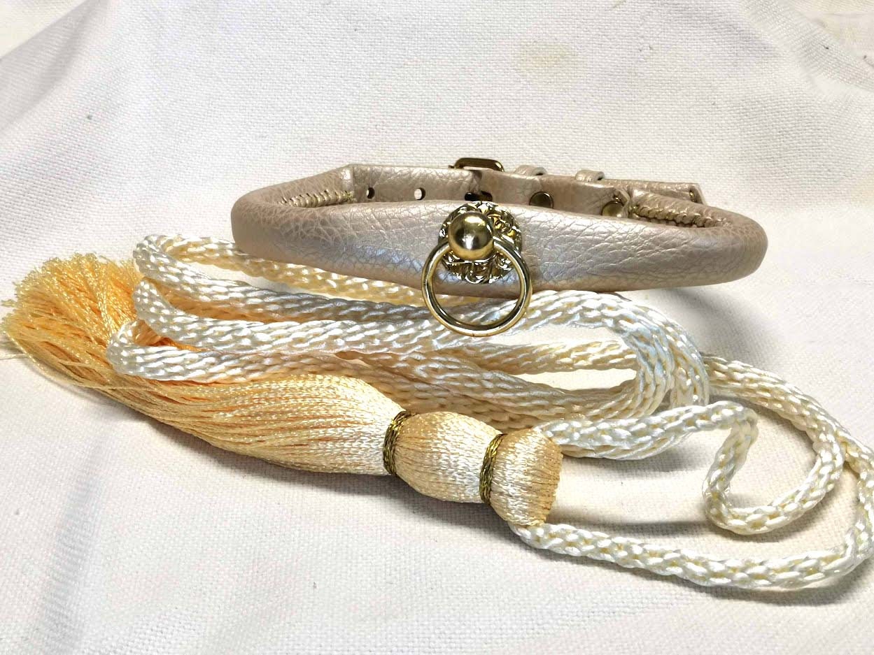 Traditional Japanese Akita Collar and Leash for Dog Show - Etsy