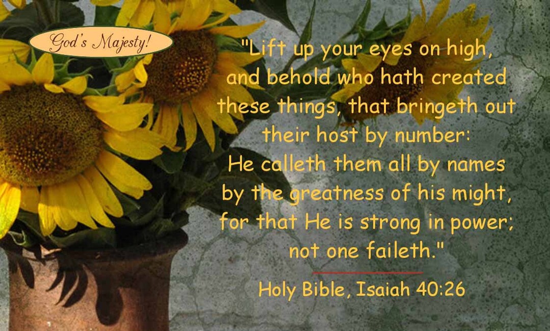 Pocket Scripture Cards, God's Promises, Isaiah 40:26, 3.5x2", 10 Pcs - Etsy