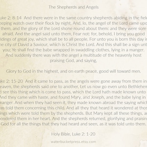 Luke 2, the Birth of Jesus, Download, Printable, Scripture Jesus' Birth ...