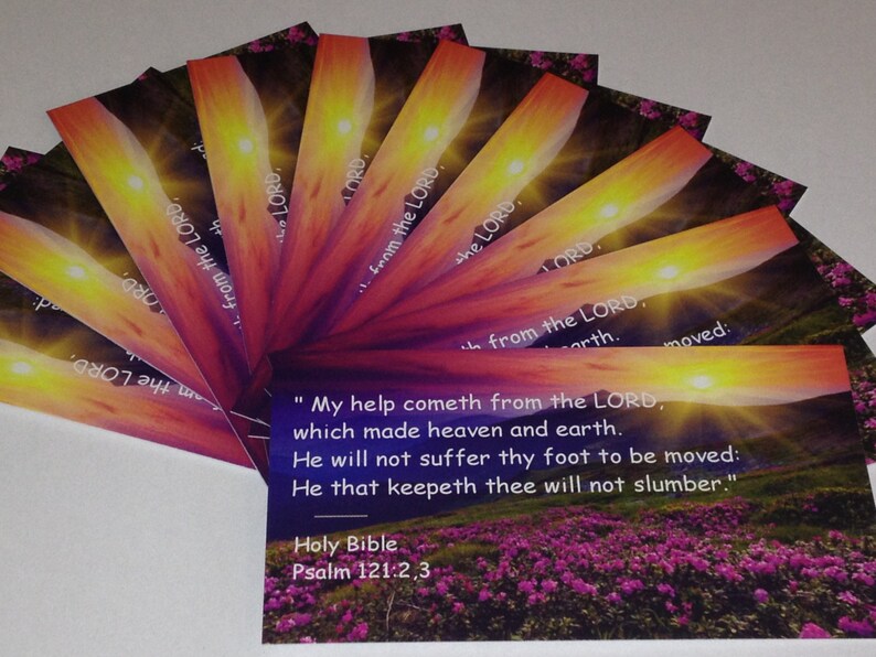 Buzz Scripture Cards for Bible Study, God's Promises. Need Help Psalm ...
