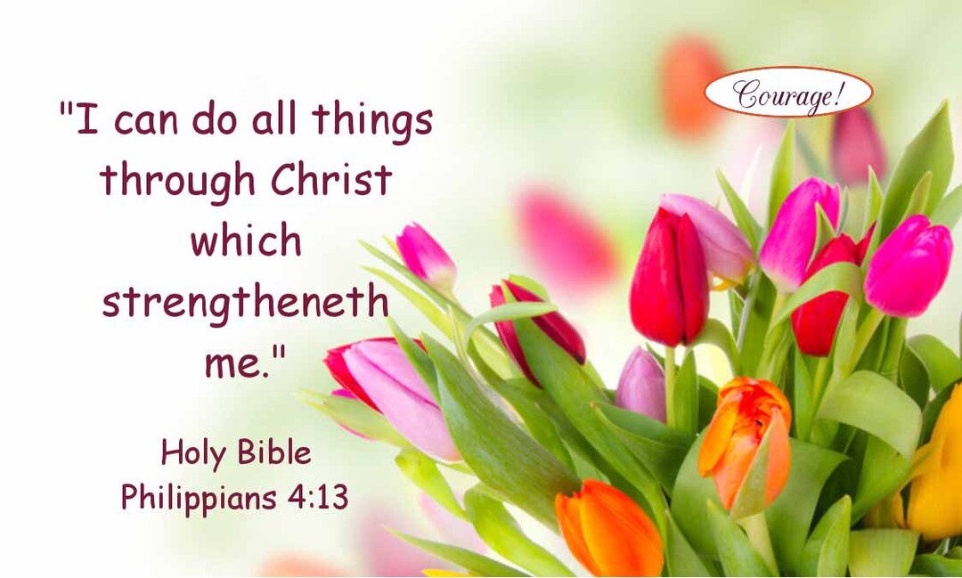I Can Do All Things, Philippians 4:13, Pocket Scripture Cards for ...