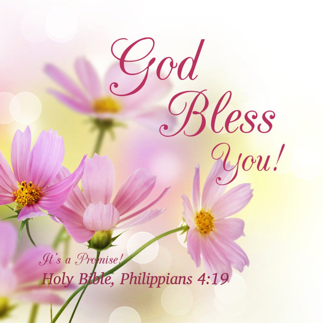 Daisy Sticker, God Bless You, 2" X 2", Pack of 12, Christian Stickers ...