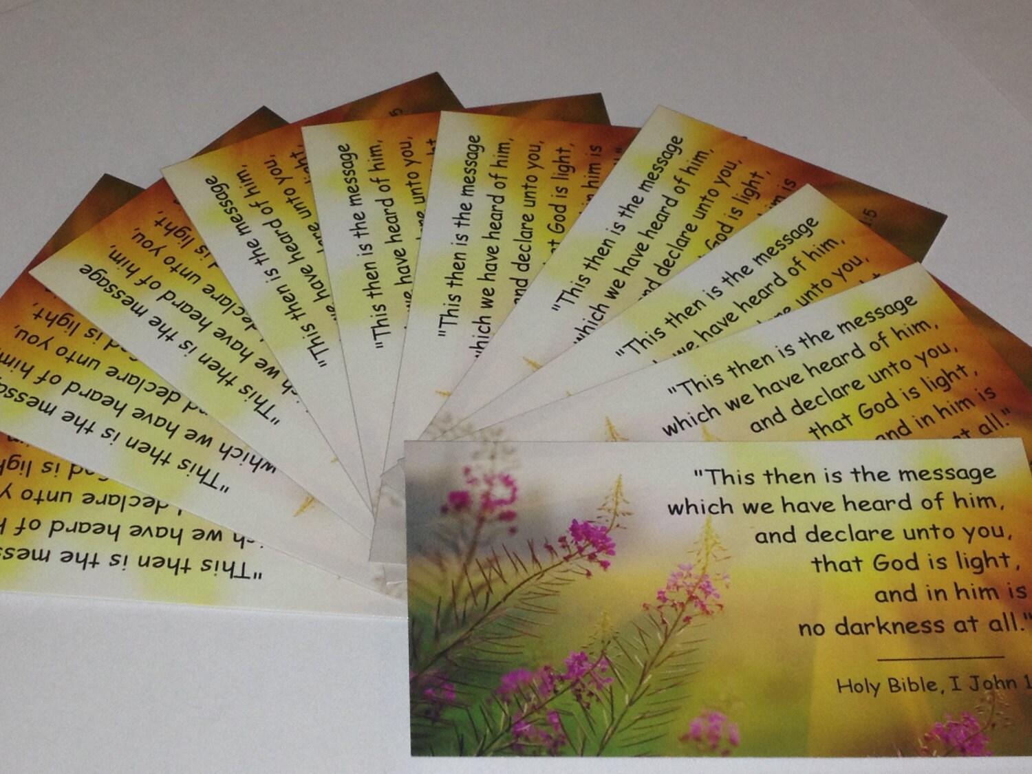Bible Study Cards, God's Promises, Bible Study, Memory Cards, I John 1: ...